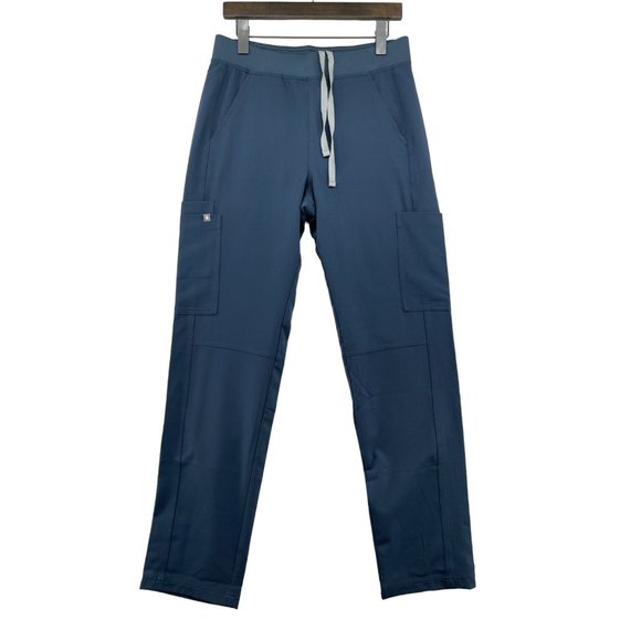 Figs | Pants | Figs Mens Axim 2 Cargo Scrub Drawstring Pants Blue ...